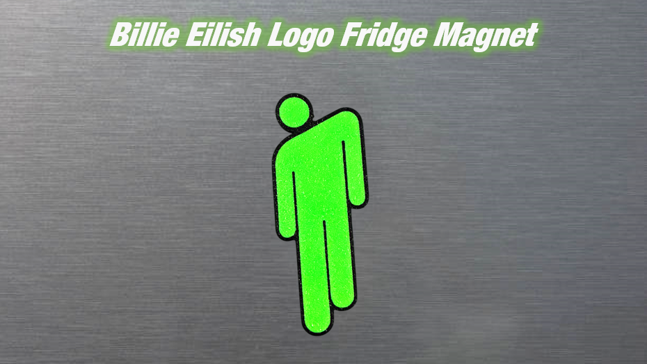 Billie Eilish Logo Fridge Magnet – Perk-A-Prints